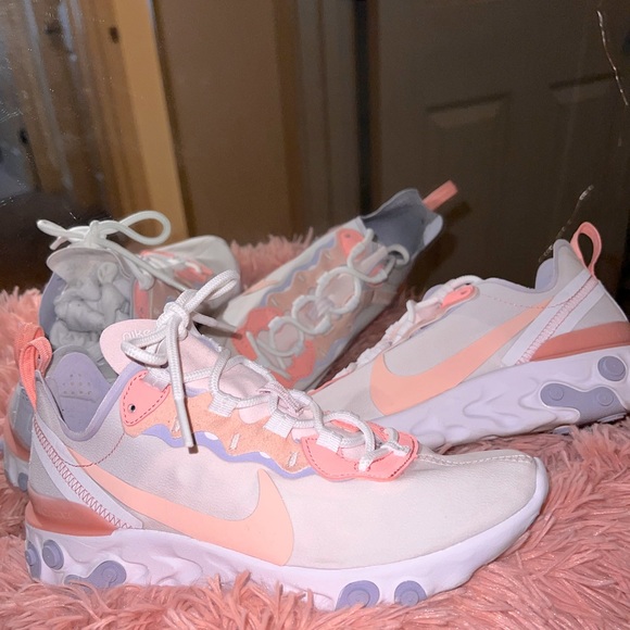 Nike | Shoes | Nike React 87 Pale Pink Womens Size Us 7 | Poshmark